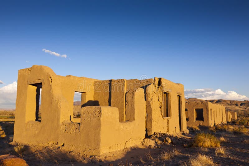 Adobe Ruins stock photo. Image of crumbling, america - 24566070