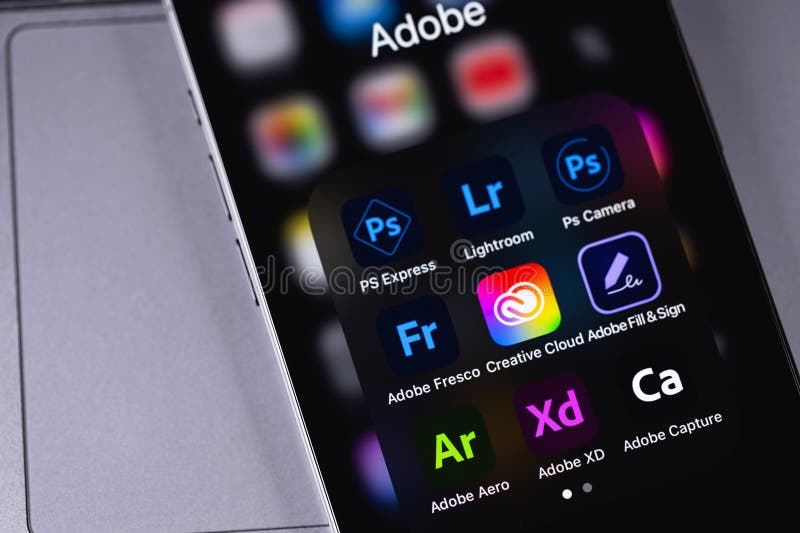 Adobe Services (Lightroom, Photoshop Express, Creative Cloud) Mobile ...