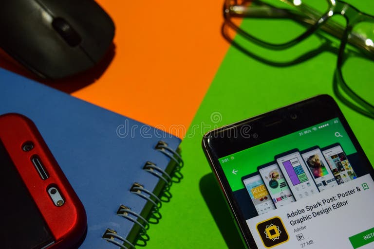 Adobe Spark Pot: Poster & Graphic Design Editor Dev App on Smartphone ...