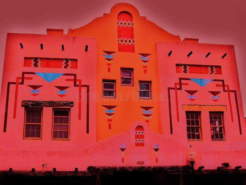 Adobe style building stock photo. Image of architecture - 327130750