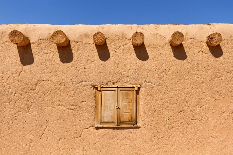 Adobe Wall stock photo. Image of blue, modern, streaked - 9687318