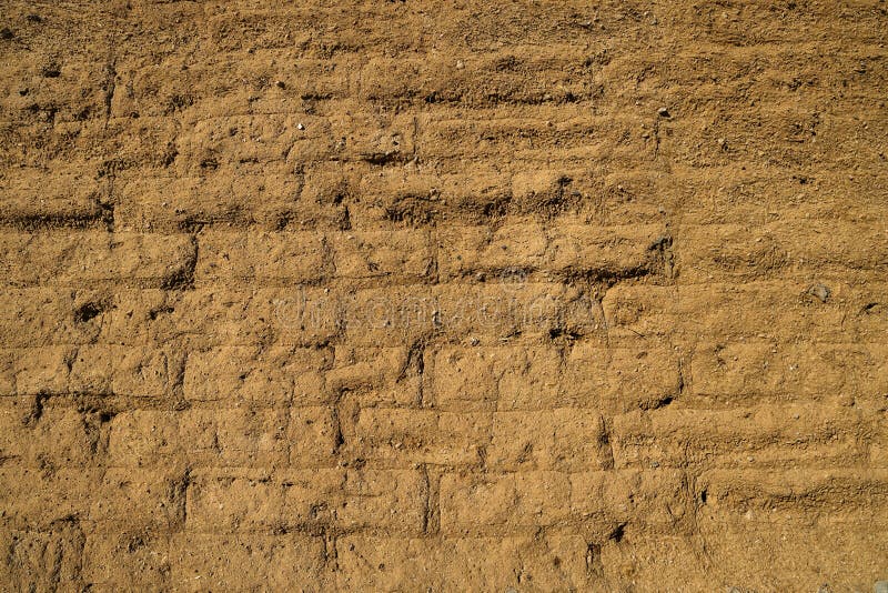 Adobe Wall Texture stock photo. Image of architecture - 237465754
