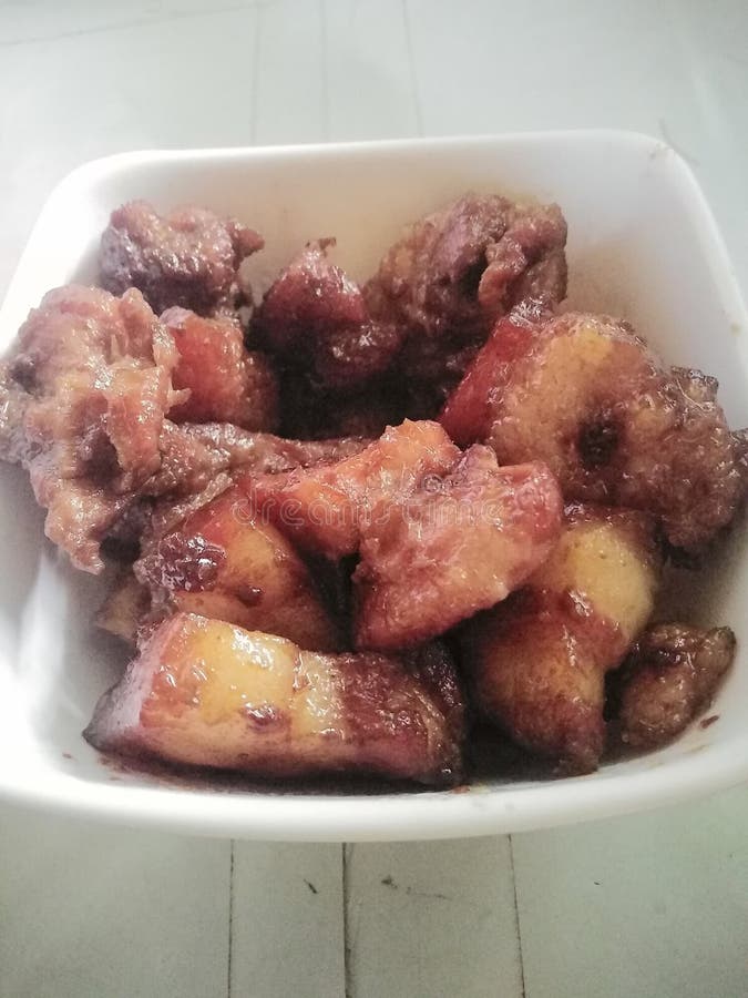 Adobong Baboy, Filipino Cuisine, Stock Photo - Image of breakfast ...