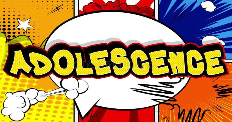 Child Development. Comic Book Word Text Moving Back and Forth Stock ...