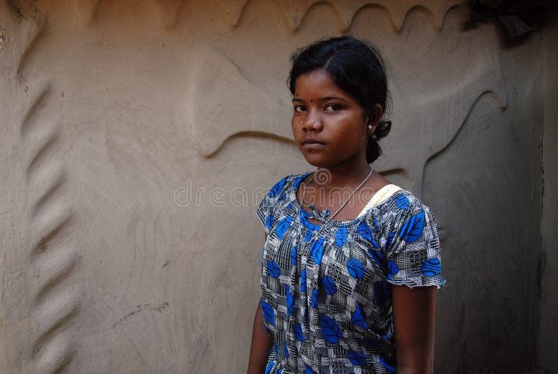 Adolescent Girl in Rural India Editorial Image - Image of lifestyle ...