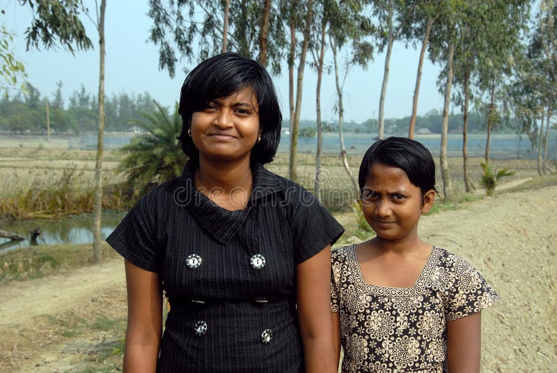 Adolescent Girls in Rural India Editorial Image - Image of remote ...