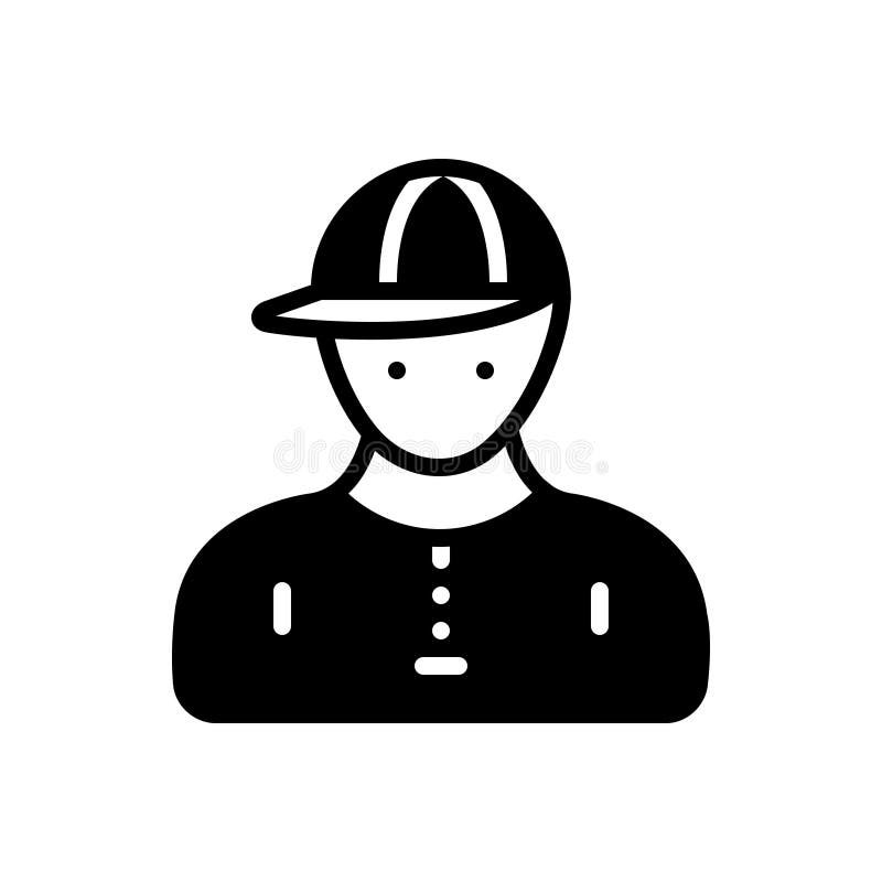 Black Solid Icon for Adolescent, Adolescence and Teenager Stock Vector ...