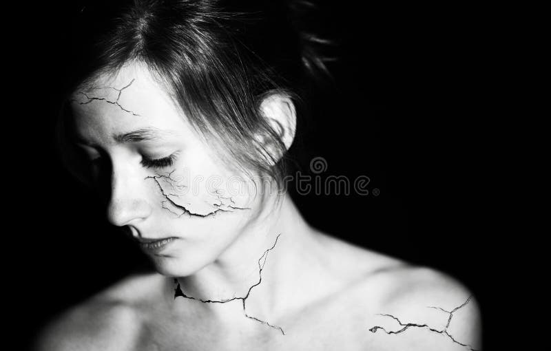 Ragazza rotta immagine stock. Immagine di rotto, nociuto - 29830045
