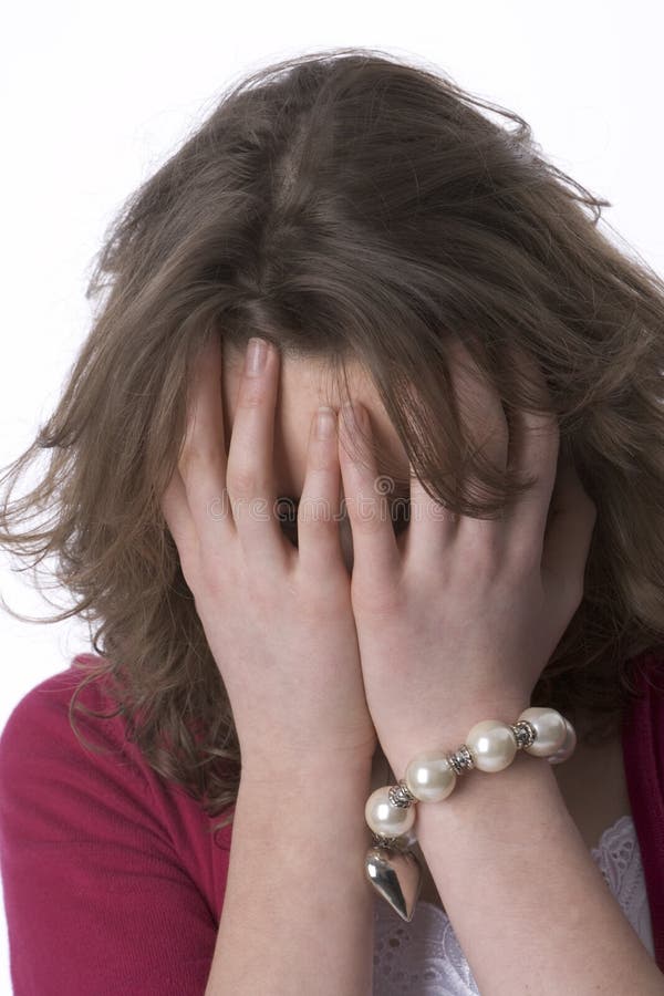 Uomo Disperato Che Piange Con La Mano Nei Capelli Stile Collage Di ...