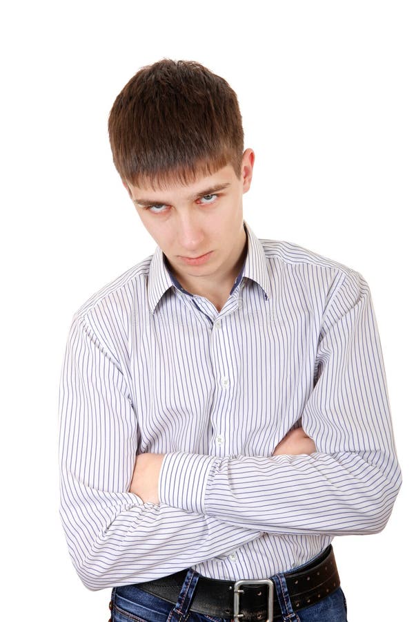 Adolescente hosco imagen de archivo. Imagen de lindo - 39517567