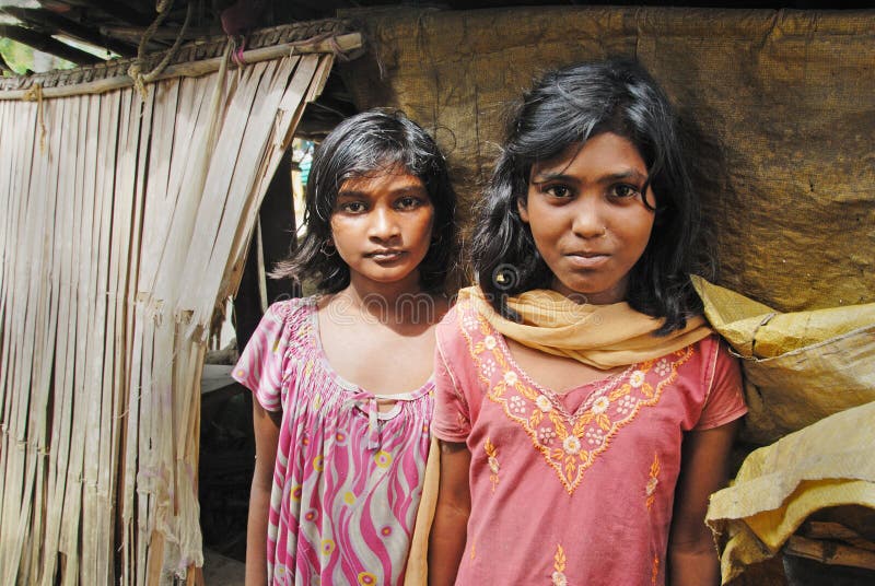 Adolescents Girl in Rural India Editorial Photography - Image of face ...