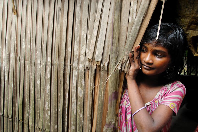 Adolescents Girl in Rural India Editorial Stock Image - Image of ...