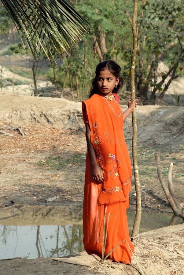 Adolescents Girl in Rural India Editorial Stock Photo - Image of ...