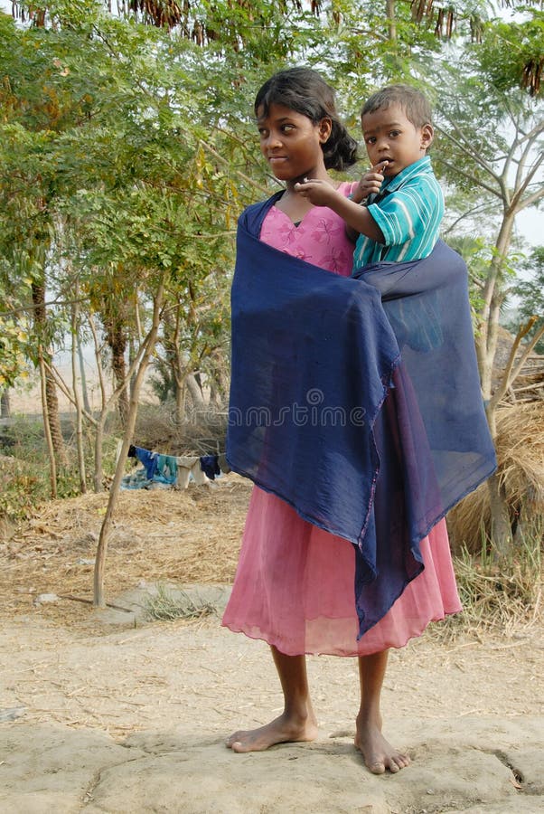 Adolescents Girl in Rural India Editorial Stock Photo - Image of ...