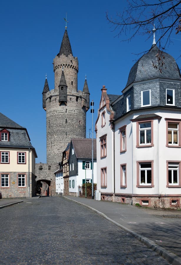 Friedberg Castle, Near Bad Nauheim and Frankfurt, Hesse, Germany Stock ...