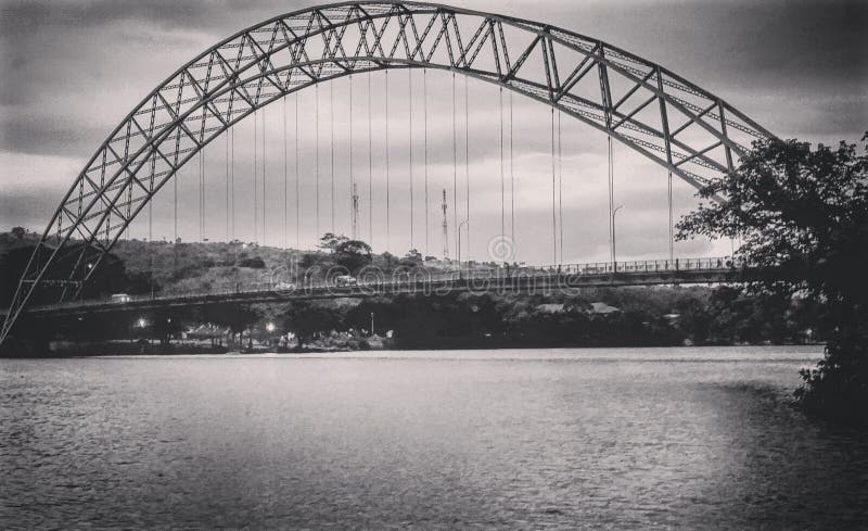 Adomi bridge stock image. Image of adomi, bridge, volta - 158692125