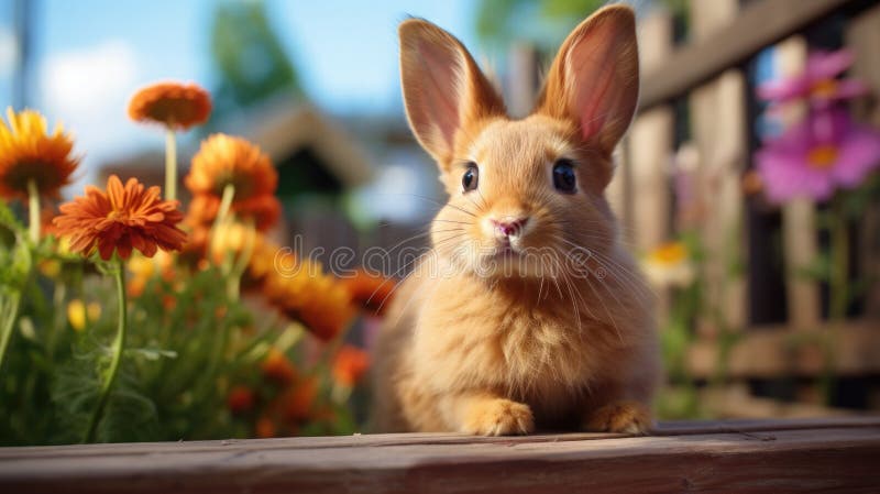 Adopt a Rescued Rabbit Month Concept Stock Image - Image of advocacy ...