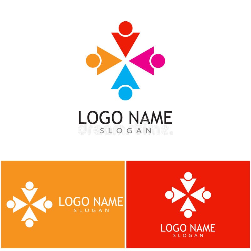 Adoption and Community Care Logo Template Vector Stock Vector ...