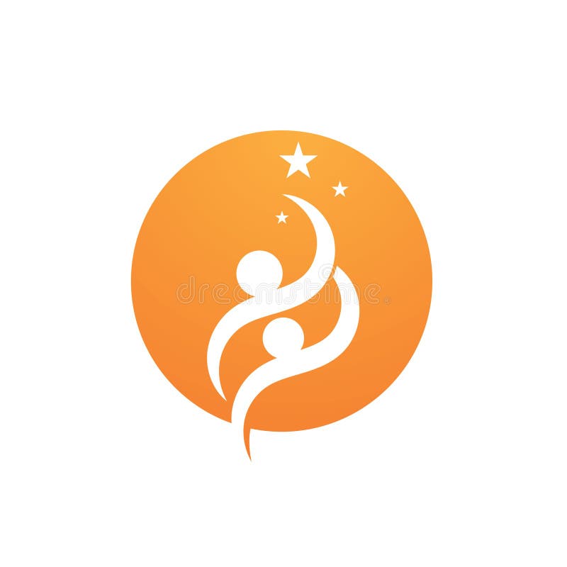 Adoption Family Care Logo Vector Stock Vector - Illustration of human ...