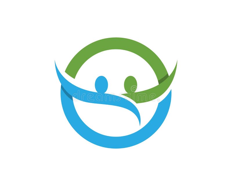 Adoption Logo and Symbols Template Icons App Stock Vector ...