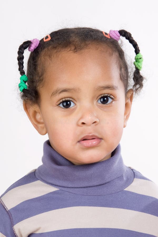 Adorable african baby stock photo. Image of single, hairstyle - 8139582