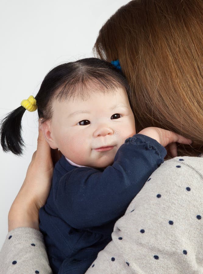 Adorable asian Baby stock image. Image of safety, mixed - 26937359
