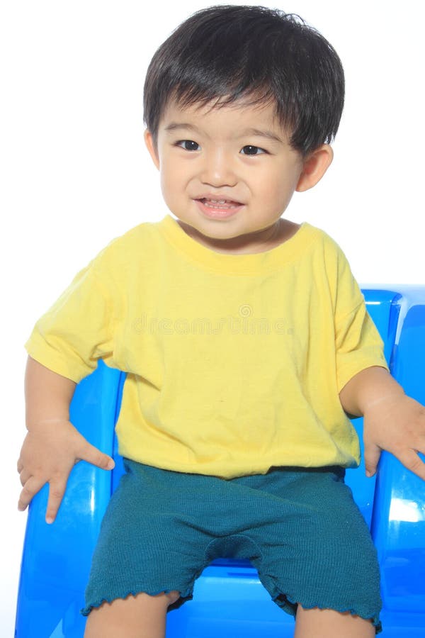 Adorable Asian kid stock image. Image of sitting, lovely - 27230685
