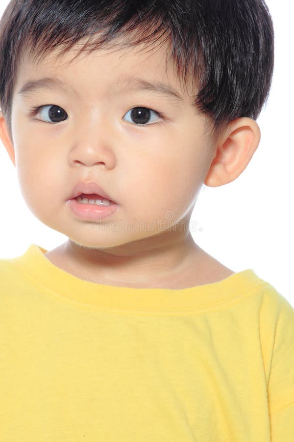 Adorable Asian kid stock image. Image of sitting, lovely - 27230685