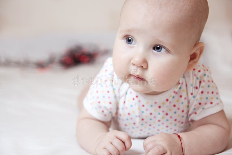 Adorable baby stock image. Image of healthy, infant, mouth - 28850005