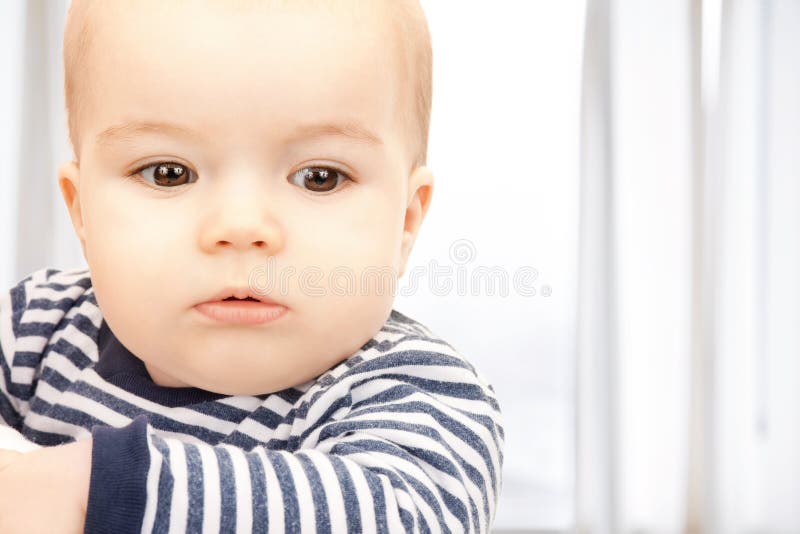 Adorable baby stock photo. Image of good, emotion, cute - 38342000