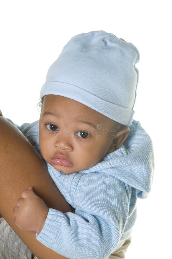Adorable baby stock image. Image of sweater, bundled, miracle - 8186587