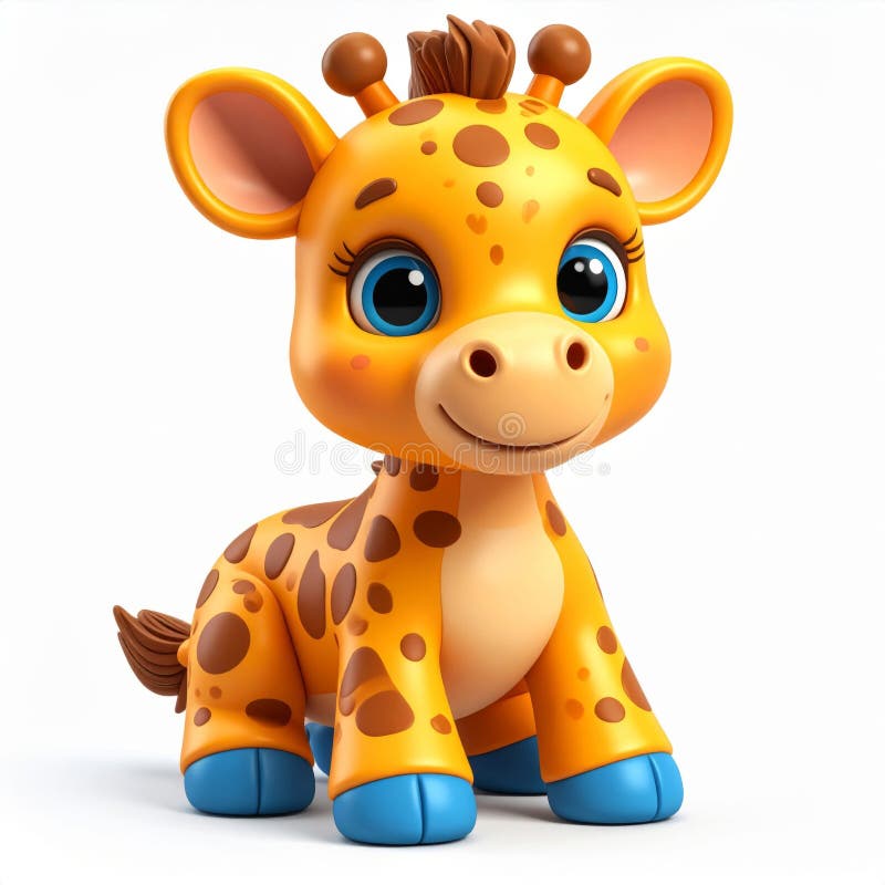 Cartoon Baby Giraffe Face Giraffe Face Cartoon Vector Images (over