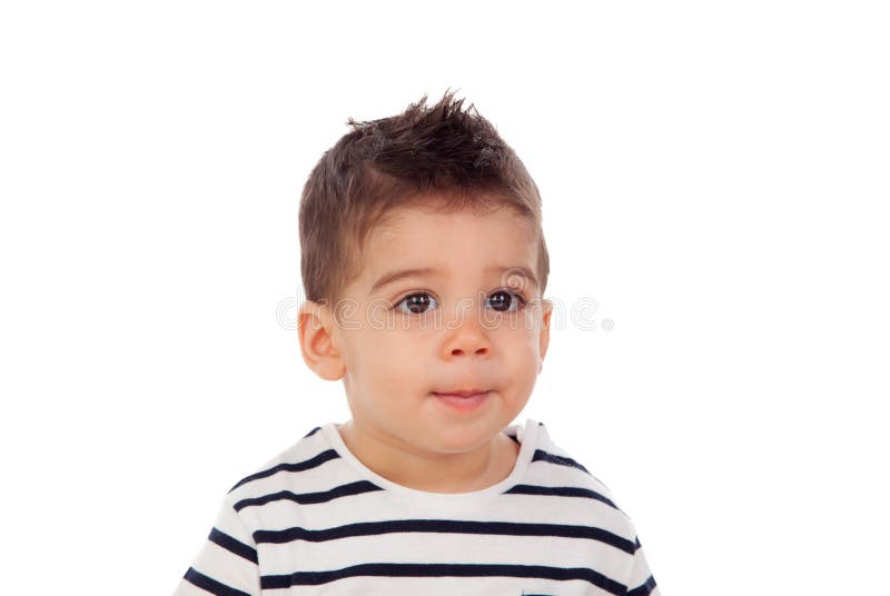 Adorable baby nine months stock photo. Image of childhood - 68305616