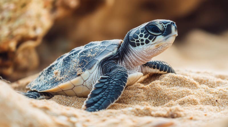Adorable Baby Sea Turtle Hatchling on Sandy Beach a Tiny Sea Turtle ... Adorable Baby Sea Turtle Hatchling on Sandy Beach a Tiny Sea Turtle ...