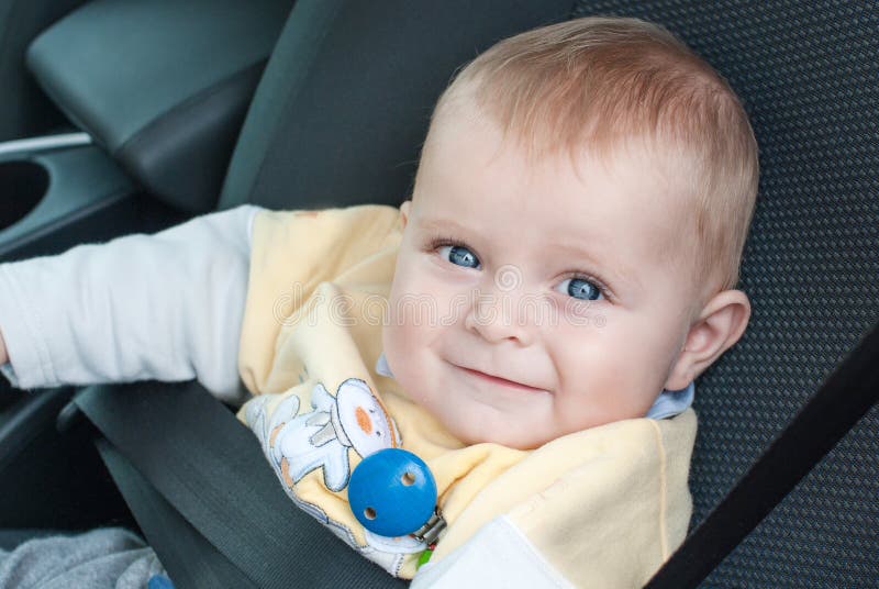 Adorable baby toddler car stock photo. Image of baby - 28277794