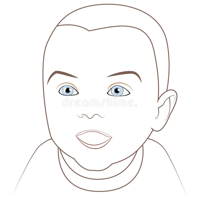 Adorable baby. vector stock vector. Illustration of young - 51538428