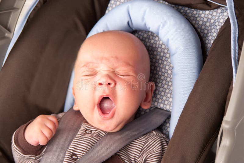 Adorable Baby Yawning stock image. Image of little, lifestyle - 28809015