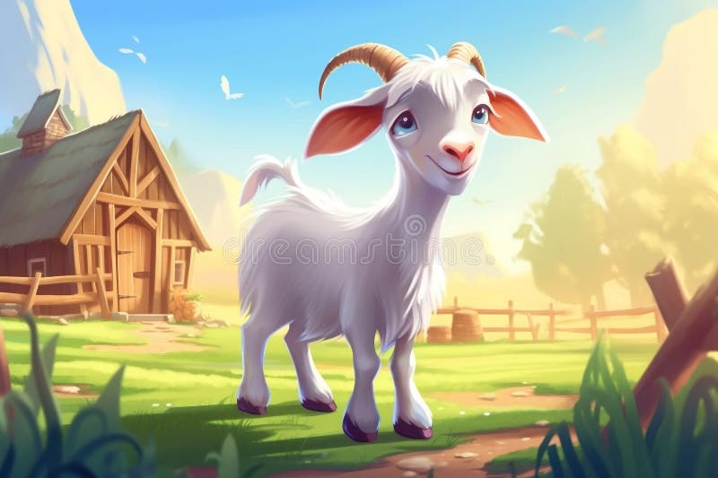 Cartoon Goofy Goat Stock Illustrations – 20 Cartoon Goofy Goat Stock ...