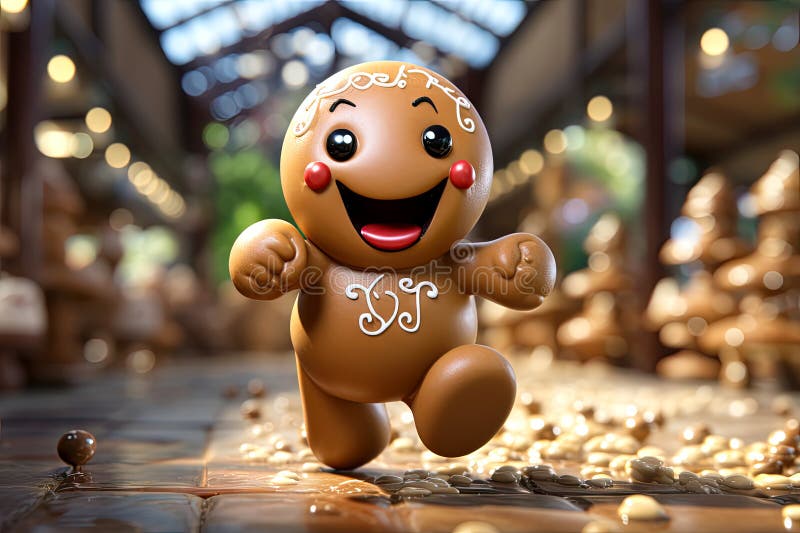 Animation Gingerbread Stock Illustrations – 113 Animation Gingerbread ...