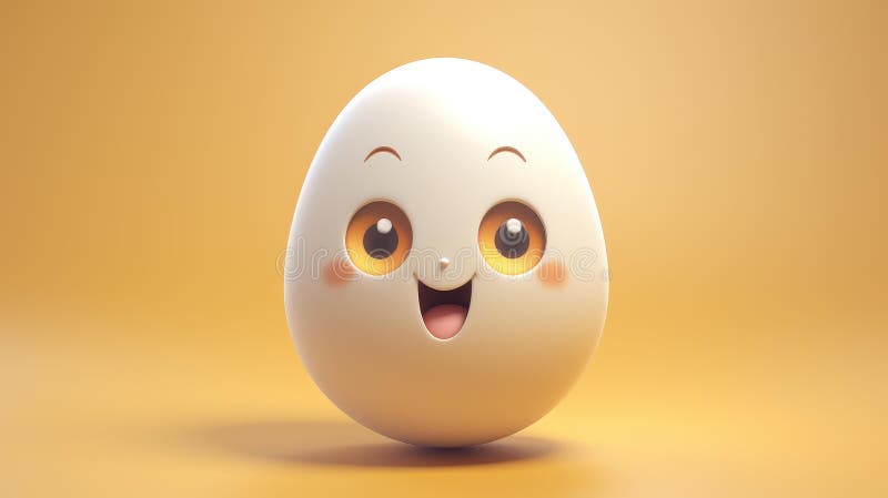 Adorable Egg Character Design Perfect for Animations, Illustrations ...