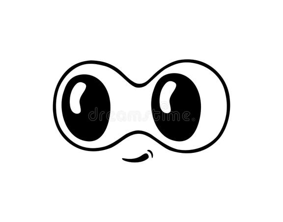 Adorable eyes looking stock vector. Illustration of eyes - 358594544