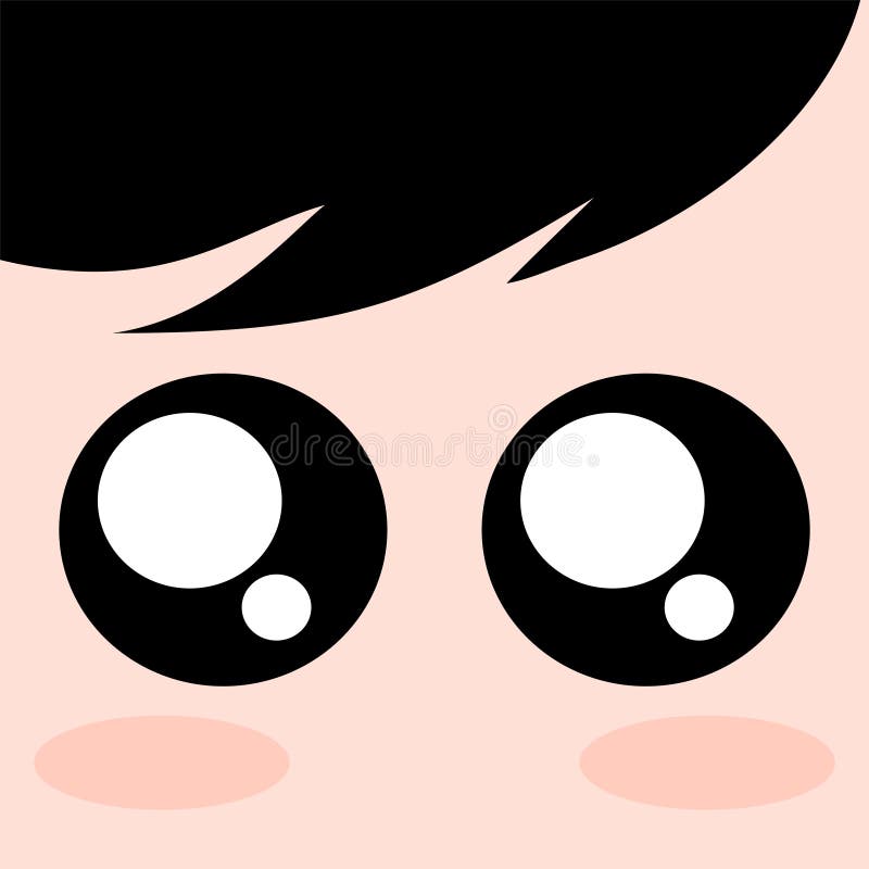 Adorable face design stock vector. Illustration of cube - 86496389