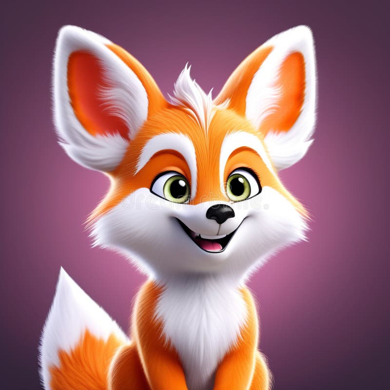 Adorable Forest Friend: Exquisite 3D Illustration Stock Illustration ...