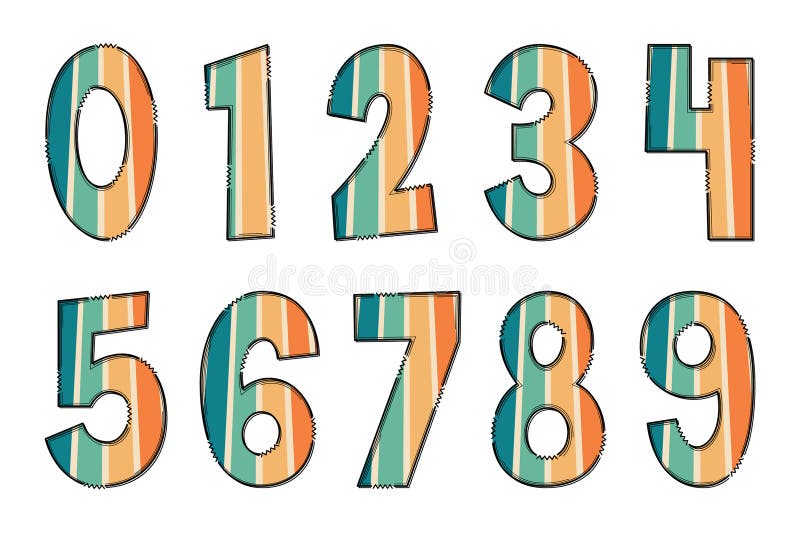 Hippie Number Stock Illustrations – 780 Hippie Number Stock ...