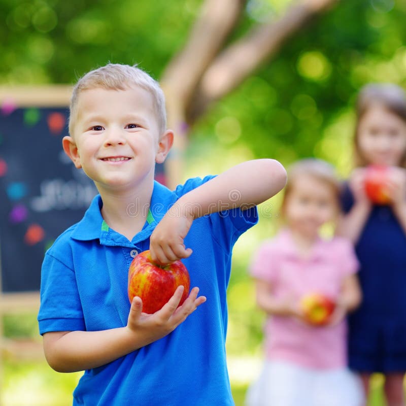 Adorable Little Boy is Going Back To School Stock Image - Image of ...