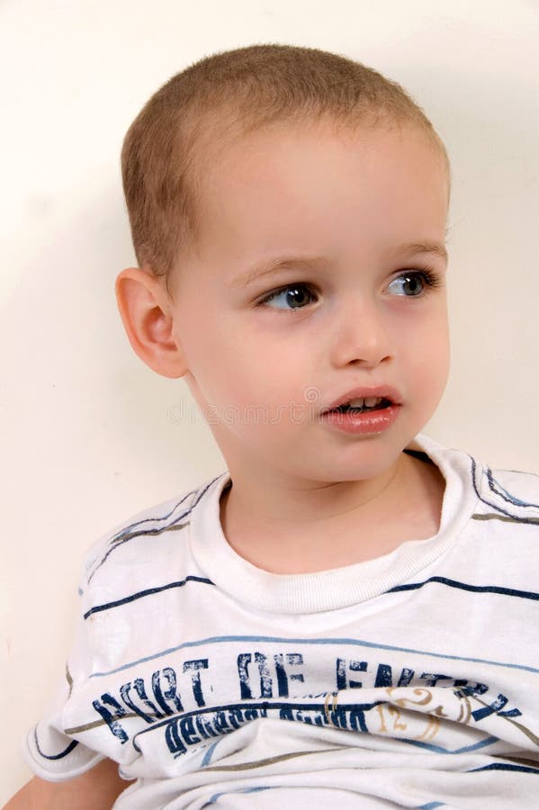 Adorable little kid stock image. Image of playful, pose - 7419311