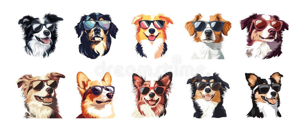 Adorable Mini Aussie Puppy Stock Illustrations – 56 Adorable Mini ...
