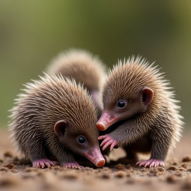 Echidna Babies Stock Illustrations – 3 Echidna Babies Stock ...