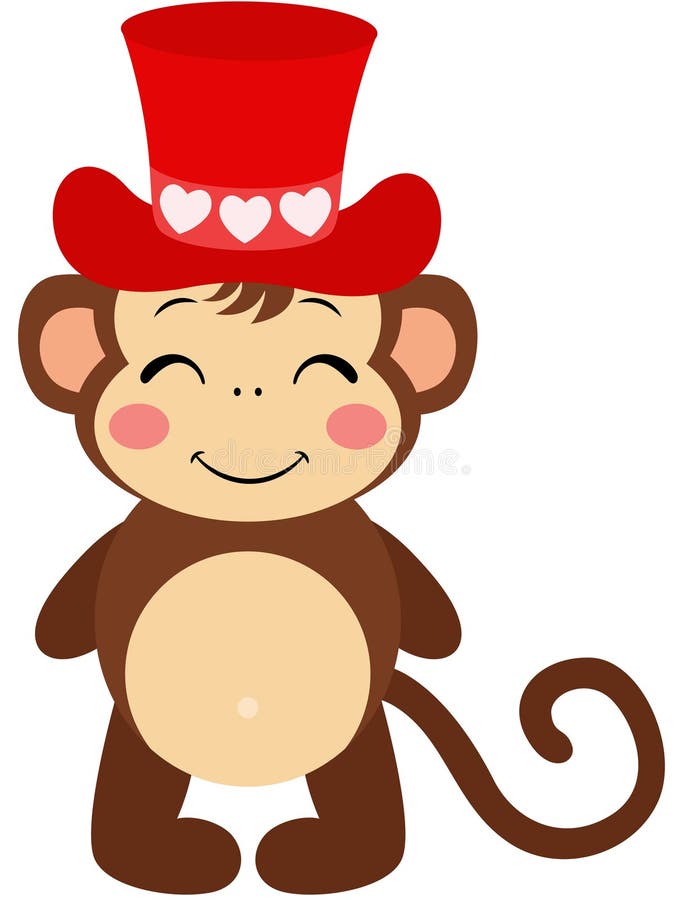 Monkey Red Hat Stock Illustrations – 727 Monkey Red Hat Stock ...