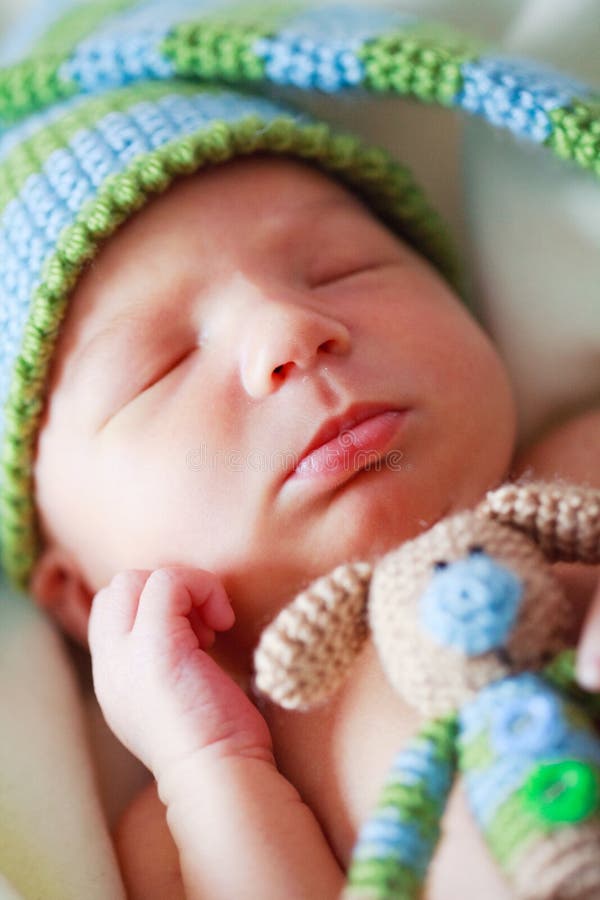 Adorable newborn baby stock photo. Image of healthy, positive - 13848258